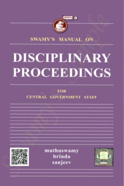 Swamy Manual on Disciplinary Proceedings - 2025